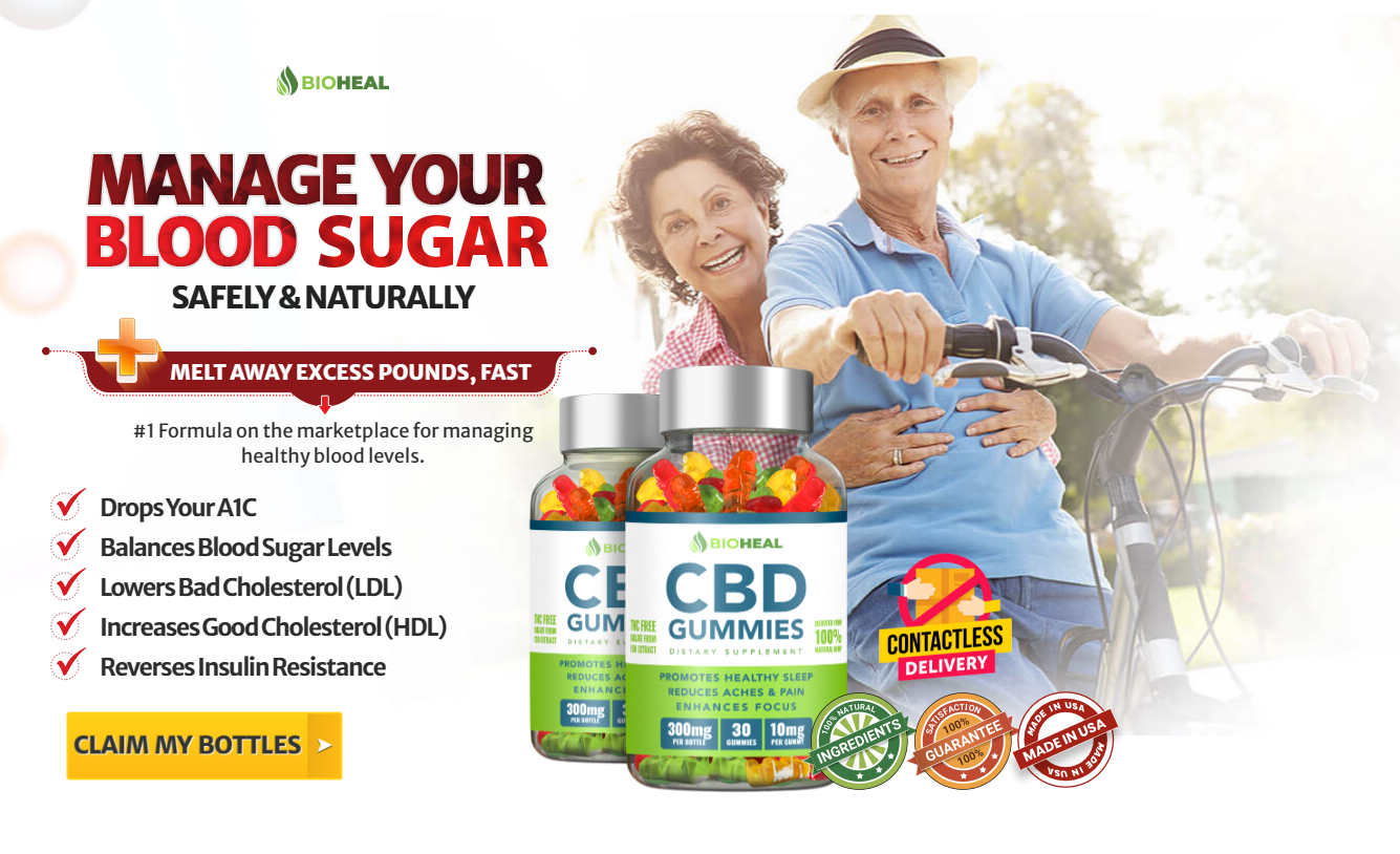 Bioheal Blood CBD Gummies Website - Get 30% Off! | NEW!